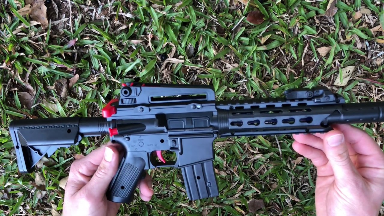 M43 Gilboa Mini Gel Ball Blaster - YouTube