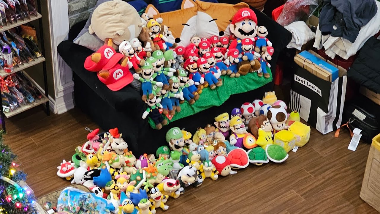 My Mario Plush Collection 2024 (Collection Update) - YouTube
