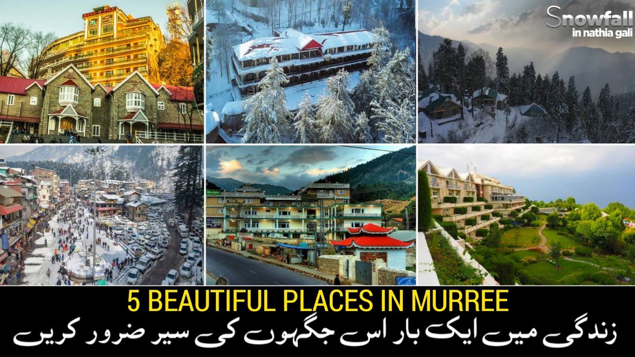 Best Tourist 😀 Attraction Places In Murree 2024 | Beautiful Place In ...