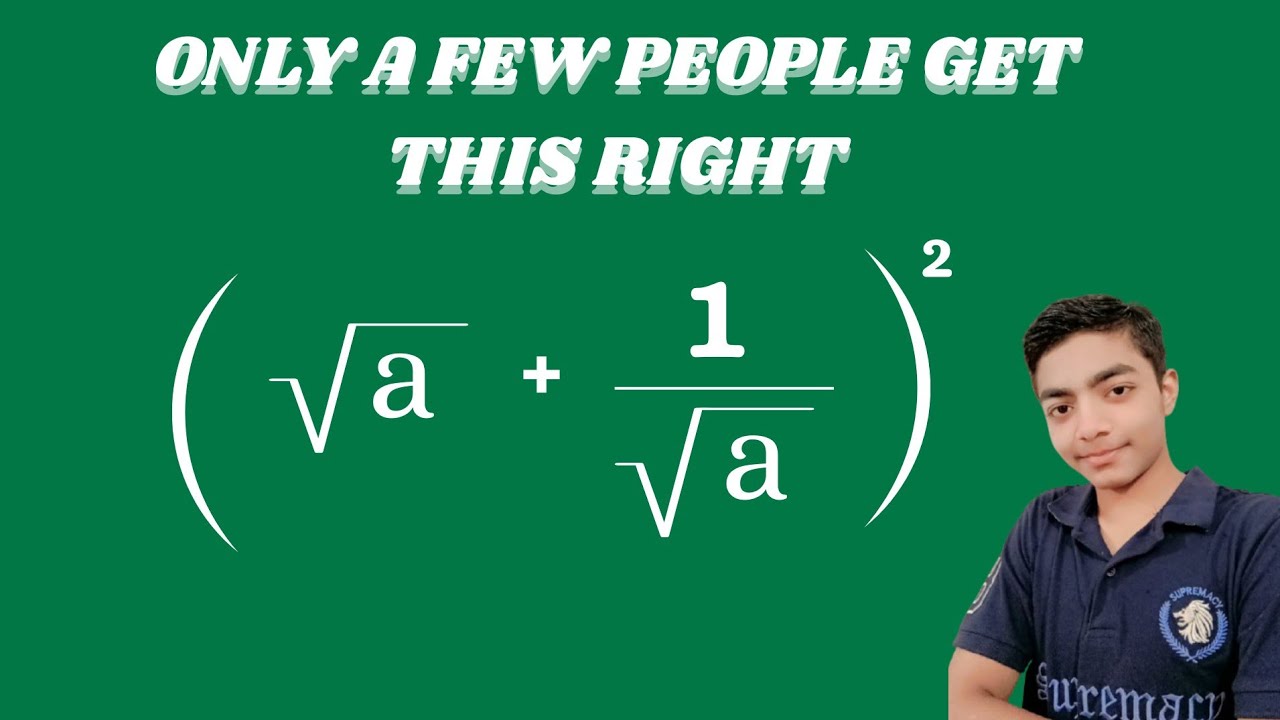 How to Solve Square Root Questions | Step-by-Step Math Tutorial” - YouTube