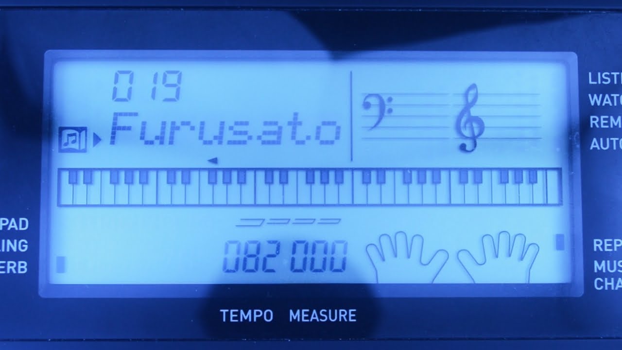 Furusato | Casio Demo Songs 19 - YouTube