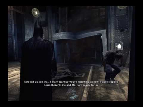 Let's Play Batman: Arkham Asylum - 6 - The Elevator Shaft! - YouTube