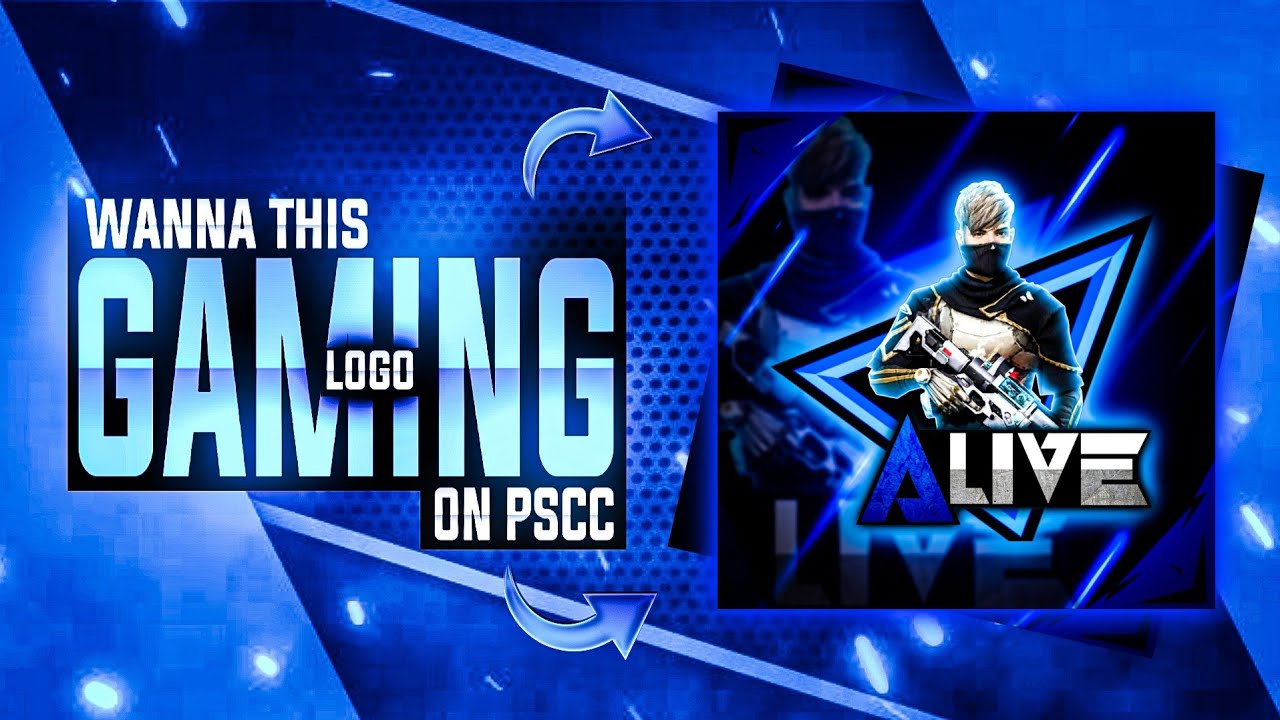 How To Make Gaming Logo With Sheld In Pscc Make Your Own Gaming Logo Gaming Logo Kaise