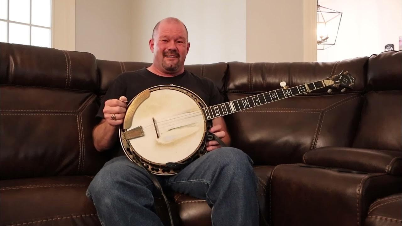 Brian Blaylock's Stelling Sunflower Banjo, previously owned by Sonny ...