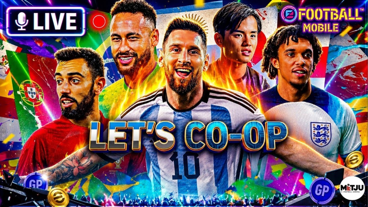 🔴⚽ Co-op Fun With Viewers🔥| efootball LIVE🔴 - YouTube