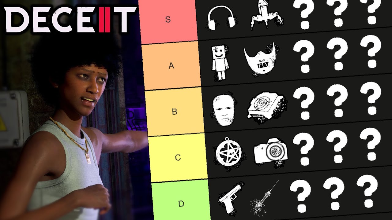 The Best Items for EVERY Role | Deceit 2 (Tierlist) (Guide) - YouTube
