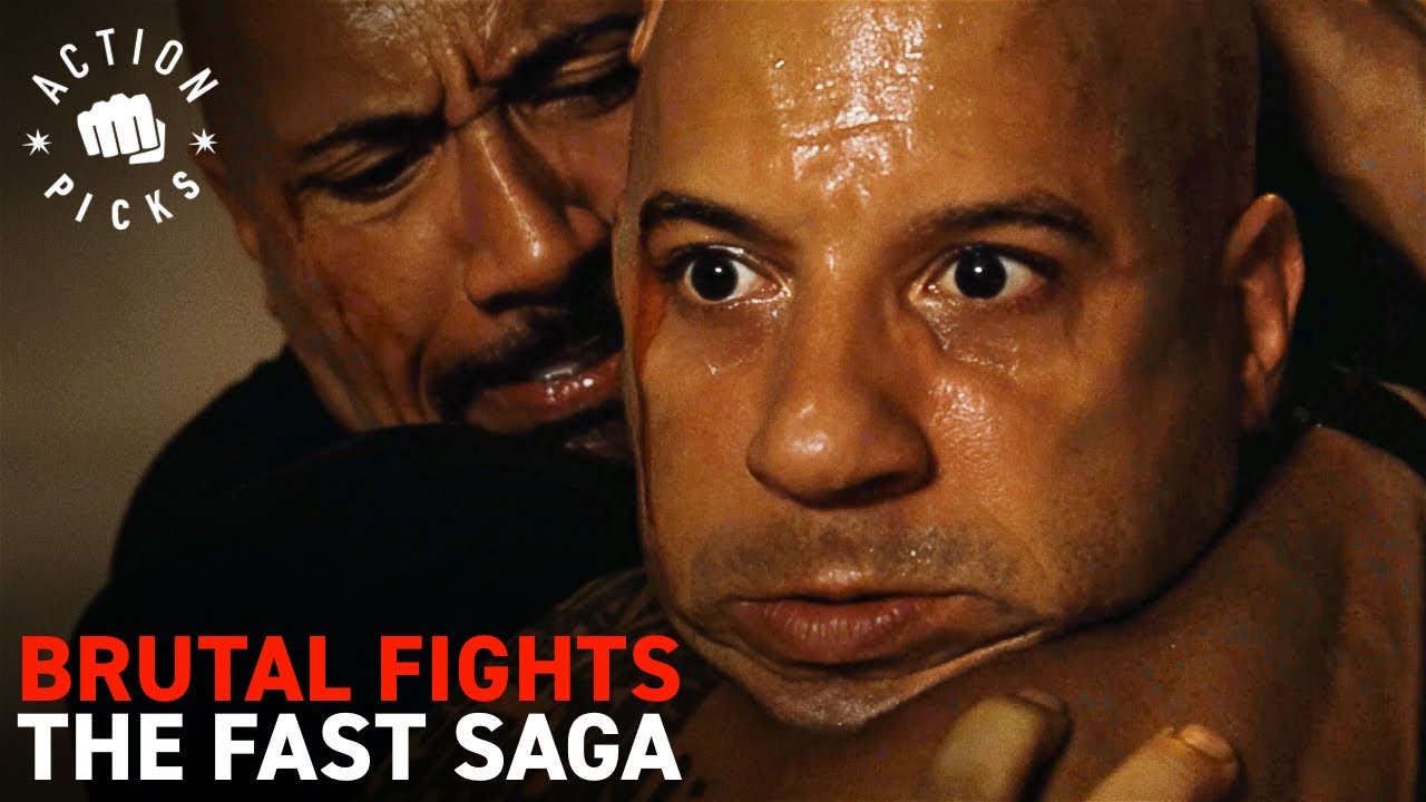6 Best Fist Fights from The Fast and Furious Movies 4k - YouTube