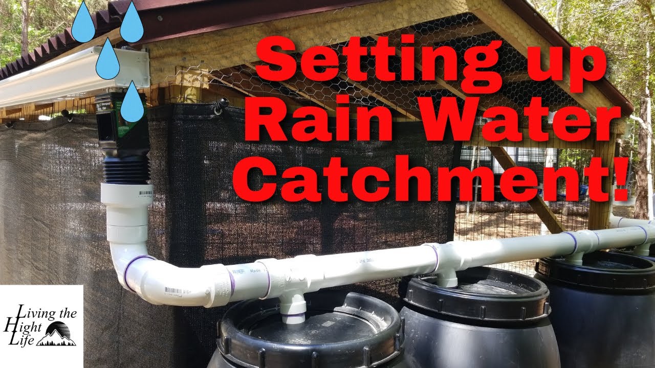 DIY RAINWATER CATCHMENT FOR OFF GRID SELF SUSTAINABILITY. How we built ...