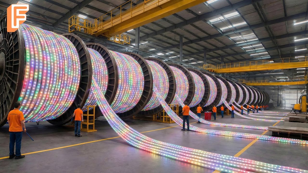 How Billions of LED Lights Are Made Every Year Inside Massive ...