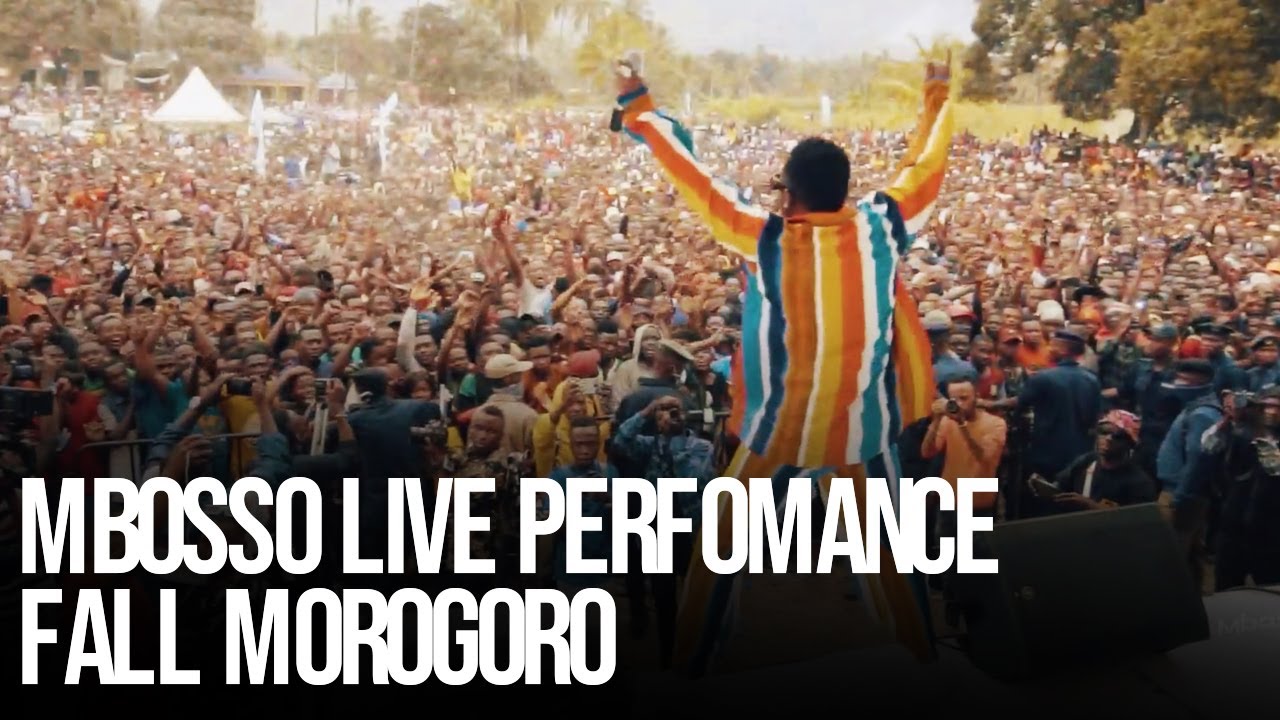 Mbosso live perfomance Fall Morogoro,Tanzania - YouTube