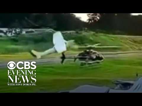 Video captures plane hitting Pennsylvania State Police helicopter in midair