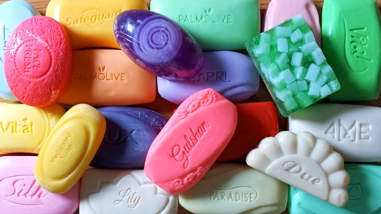 ASMR l soap opening Haul l unpacking soap | Soap Relaxing video - YouTube