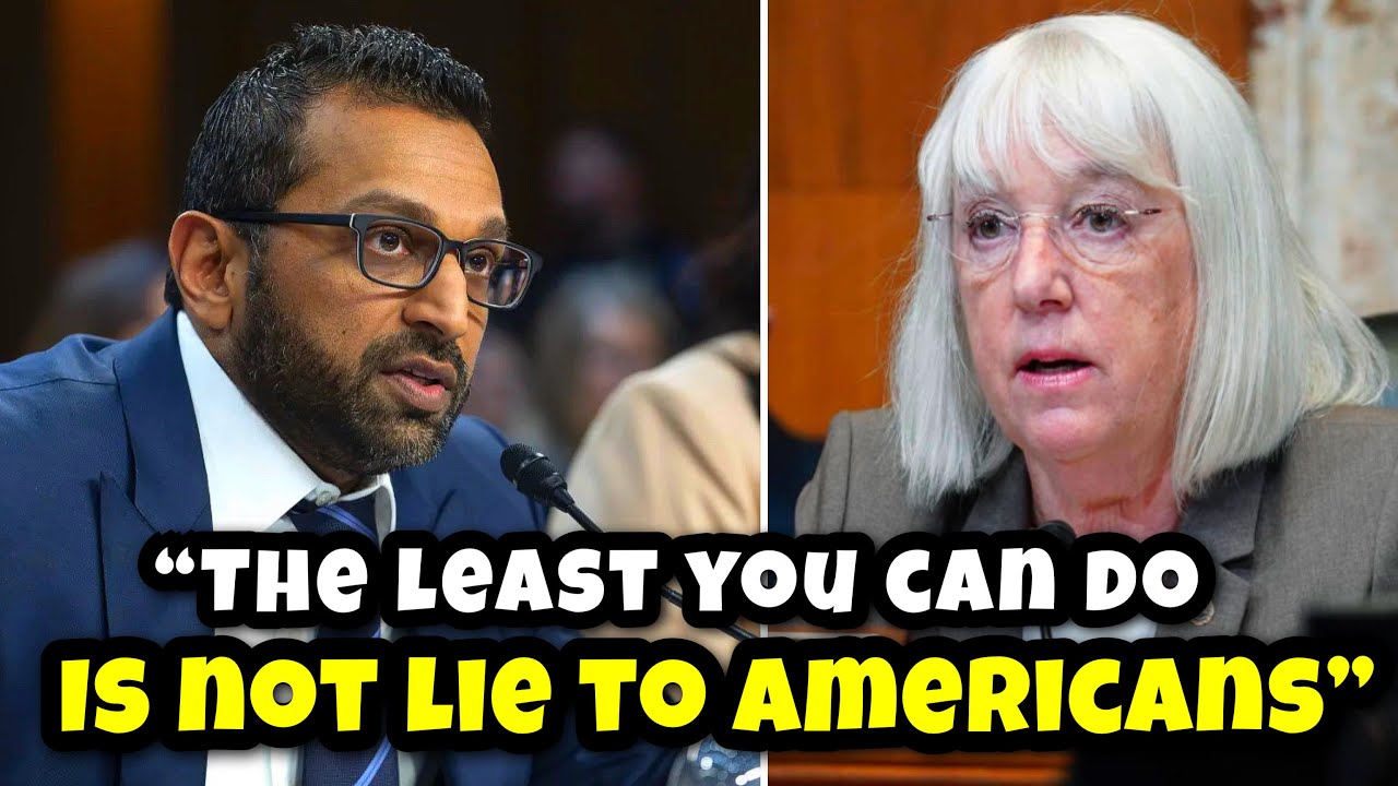 Kash Patel EXPLODES When Patty Murray Accuses Him of FBI Corruption ...