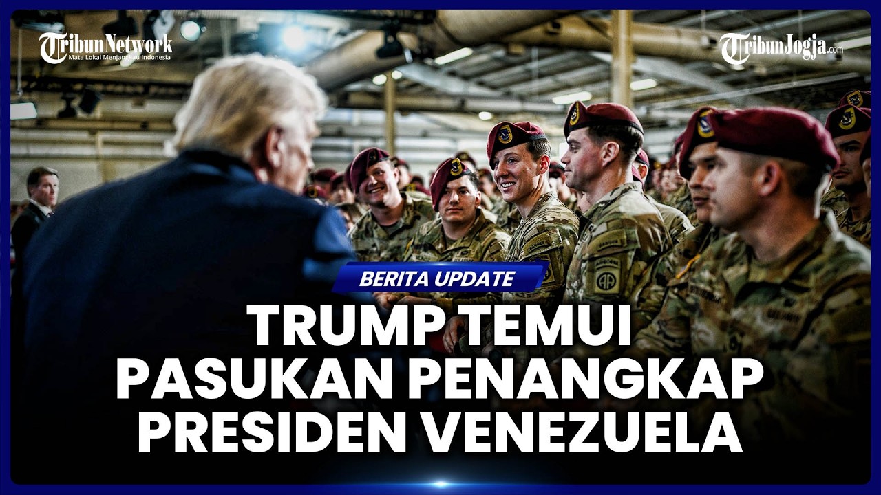 TRUMP BERTEMU PASUKAN PENANGKAP MADURO, RAYAKAN KESUKSESAN OPERASI ...