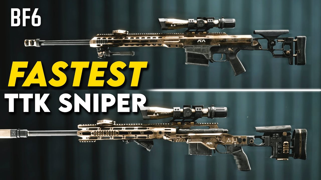 Battlefield 6 SNIPER DAMAGE Comparison – Which SNIPER Is The BEST ...