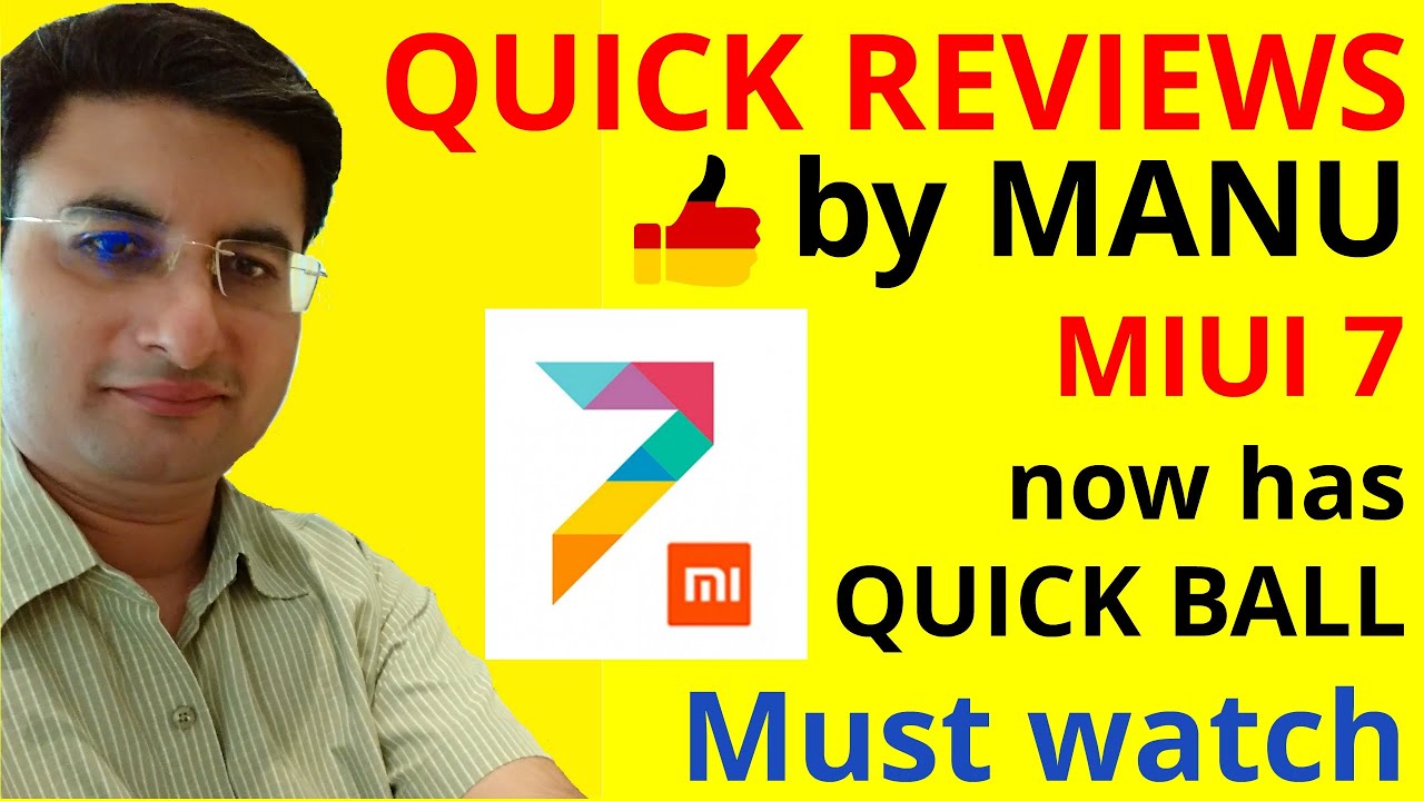 Xiaomi MIUI 7 now has Quick Ball feature - YouTube