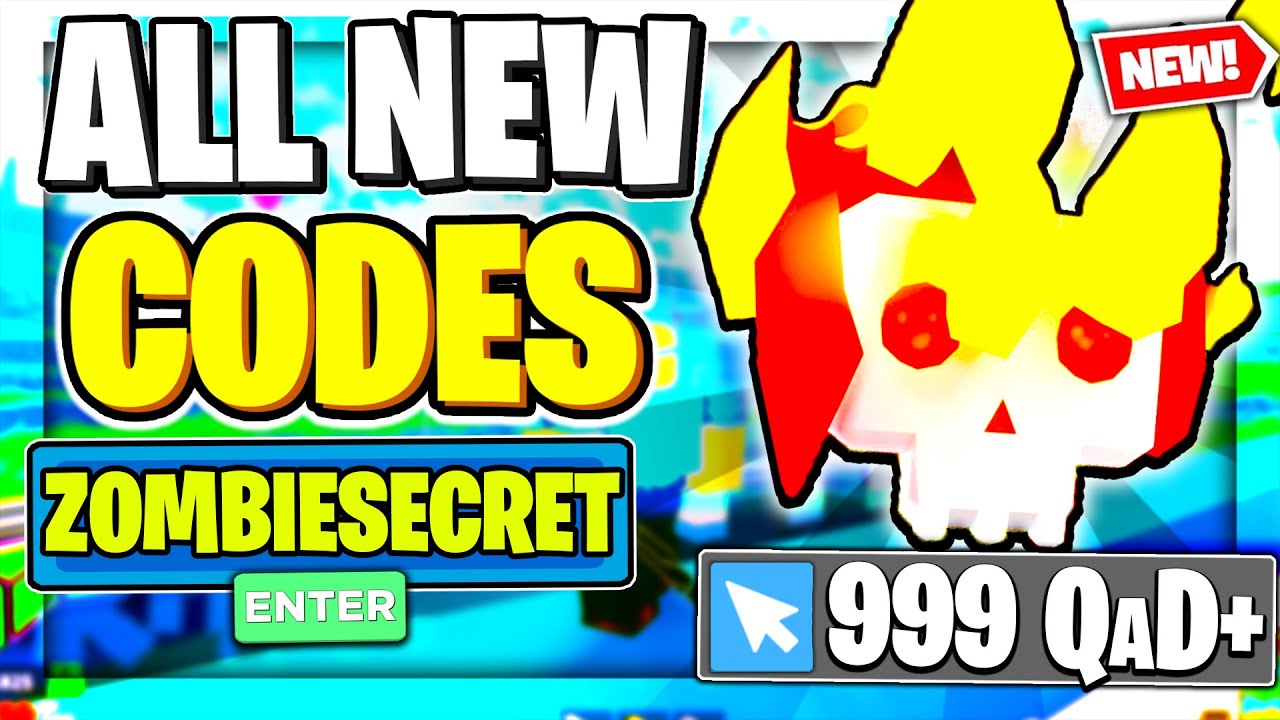 ALL NEW SECRET OP CODES in CLICKING CHAMPIONS! - 🧟ZOMBIE UPDATE🧟 ...