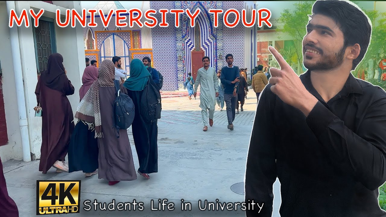 My University Tour 😍 | University Life of Students in Pakistan - YouTube