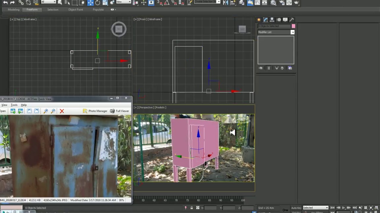 how to match perspective in 3ds max - YouTube