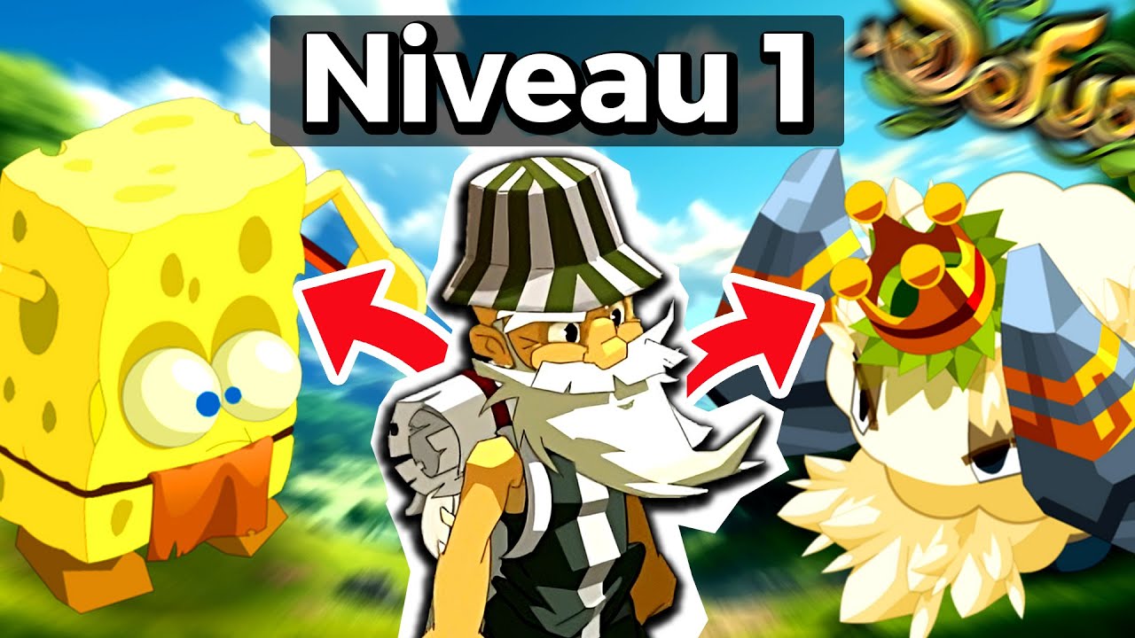Créer le NIVEAU 1 le plus PUISSANT de Dofus - YouTube