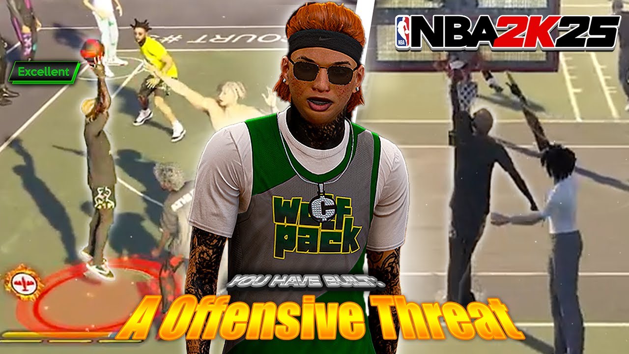 BEST COMP POINT GUARD AND POPPER PF BUILD IN NBA 2K25! - YouTube