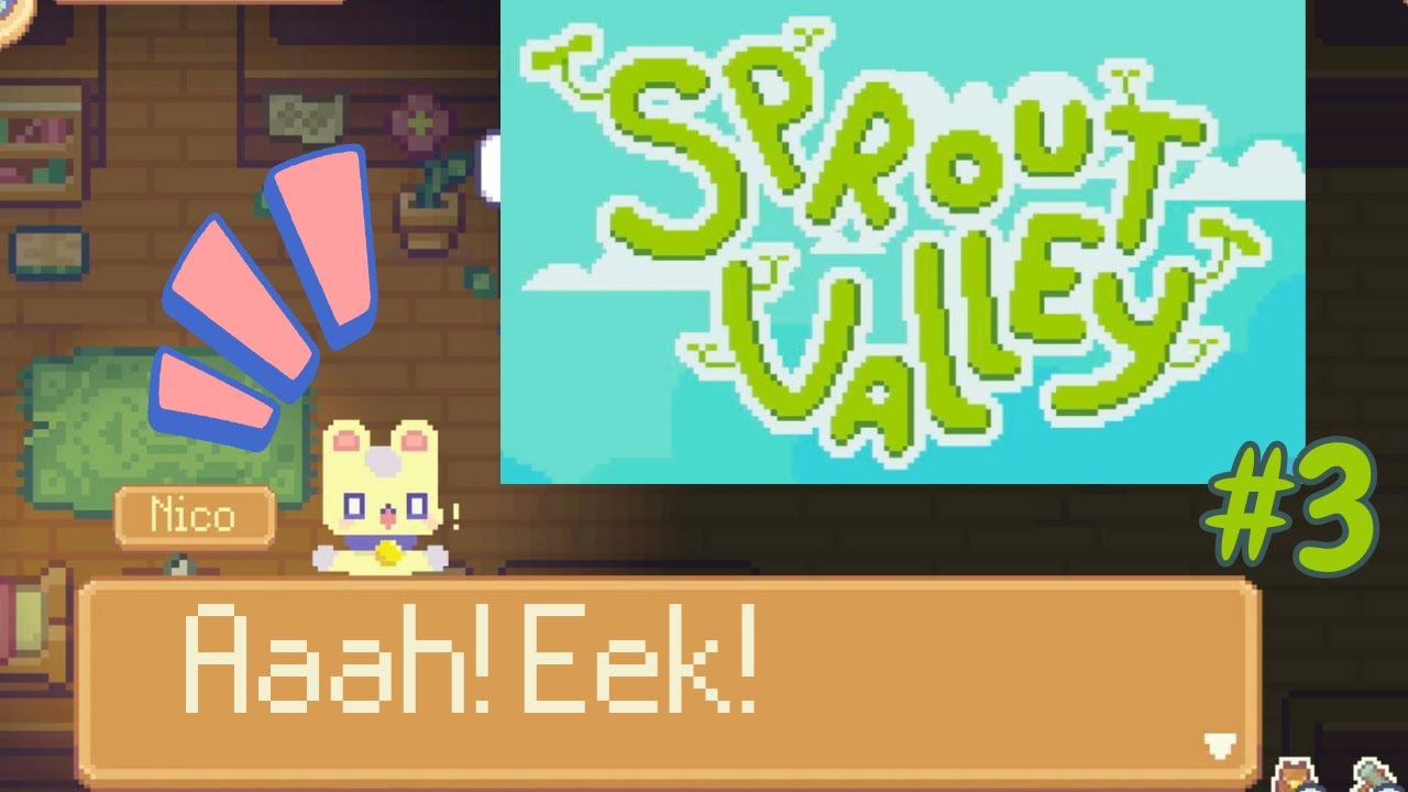 A Secret in the Basement! Sprout Valley | Ep 3 - YouTube