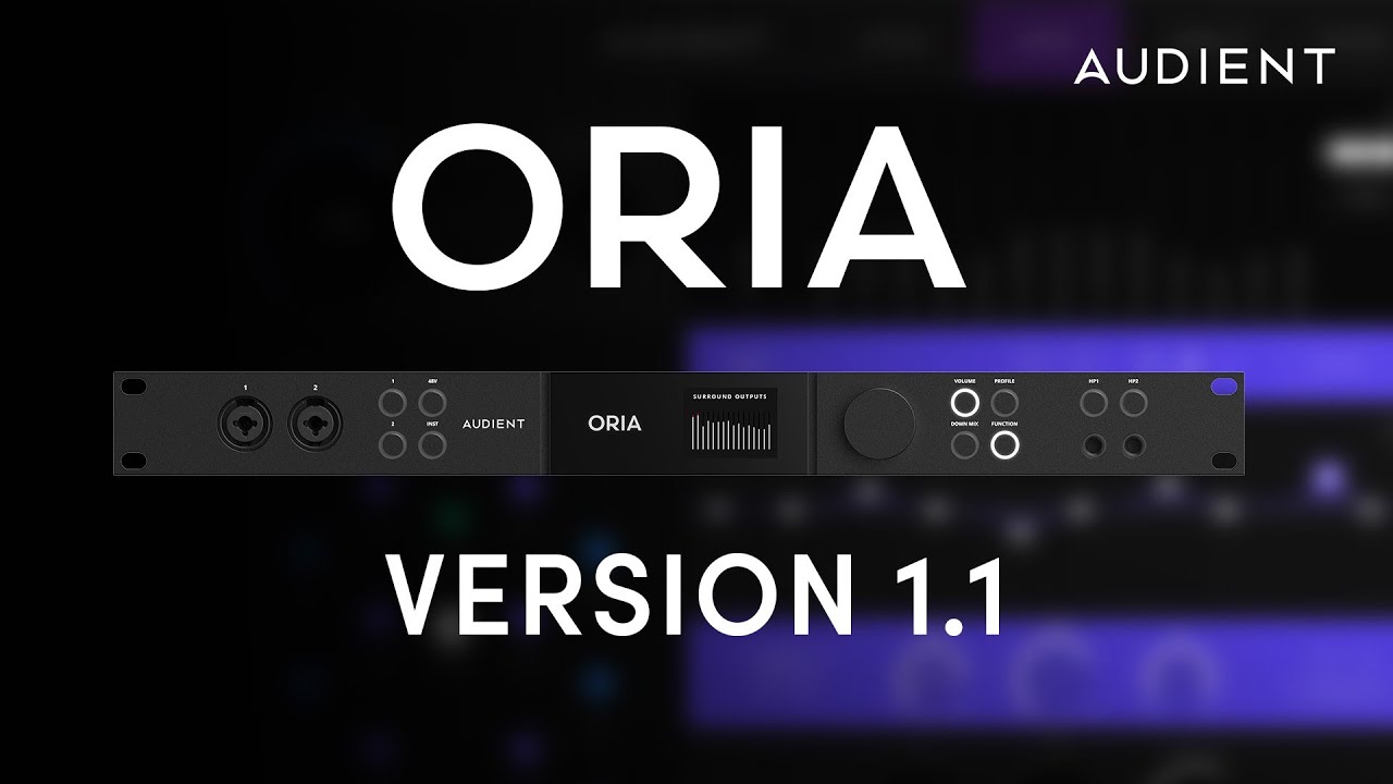 ORIA Version 1.1 - New Feature Update - YouTube