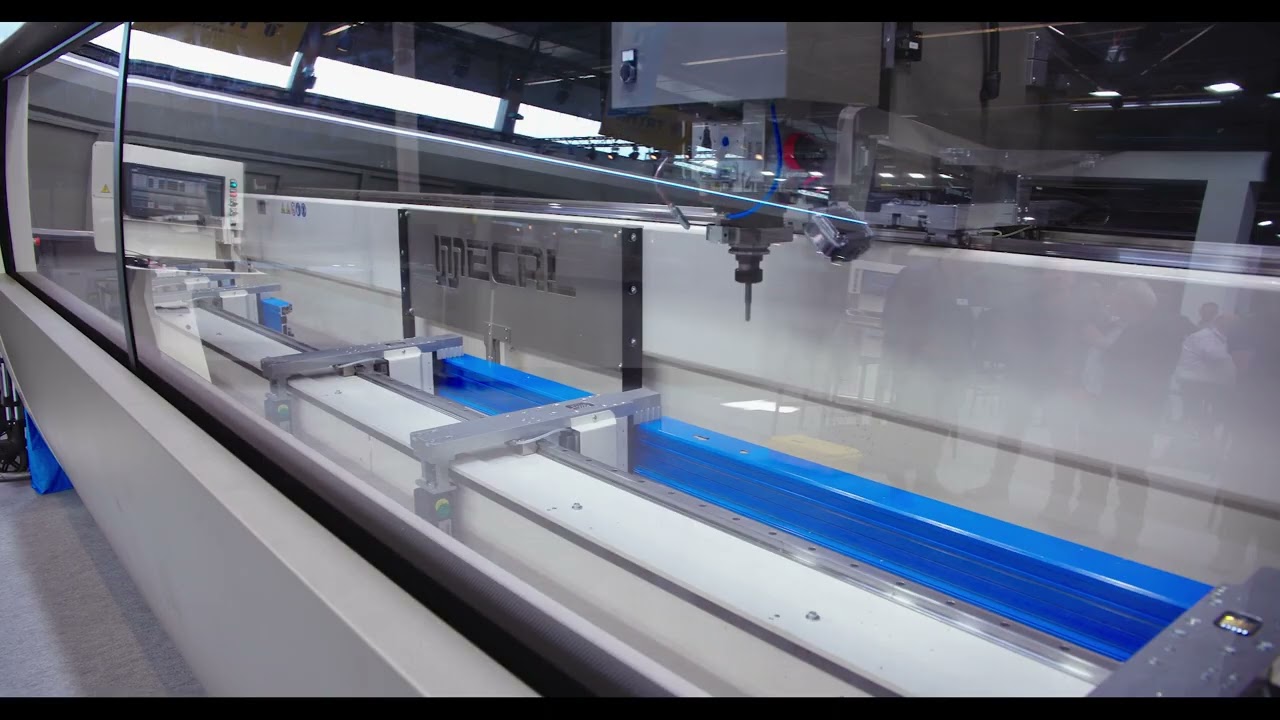 Mecal MC 307 Falcon CNC - @POLYCLOSE by @Calvet Belgium - YouTube