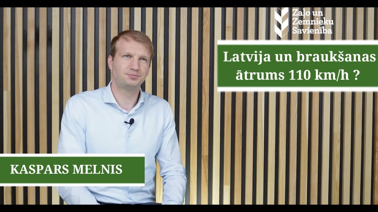 Latvija un braukšanas ātrums 110 km/h? - Kaspars Melnis ( ZZS) - YouTube