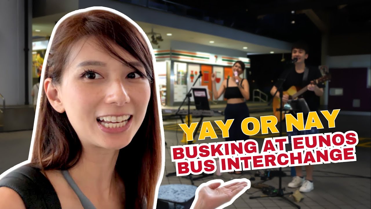 Eunos Bus Interchange Busking Spot: YAY or NAY? - YouTube