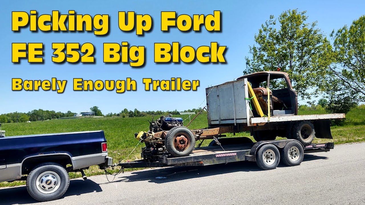 ROAD TRIP to Acquire a Ford FE 352 BIG BLOCK for JD's 1959 Ford Sedan ...