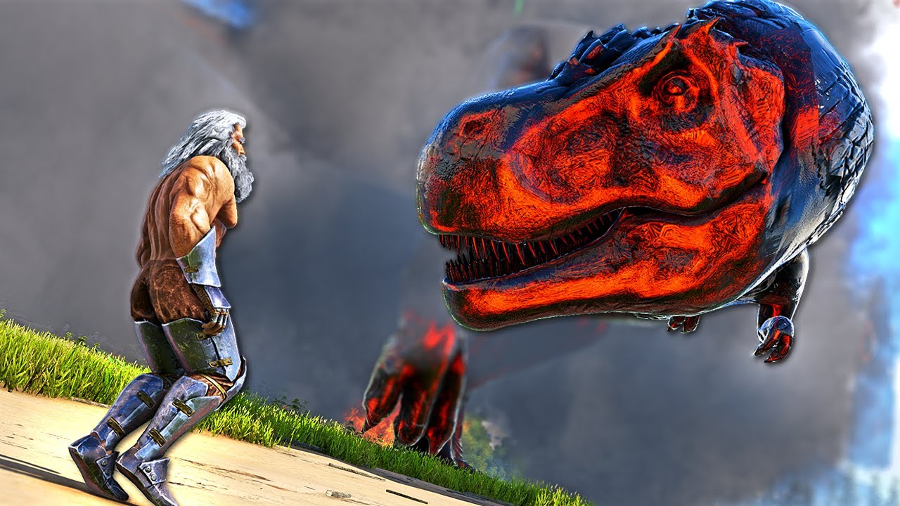 I.. Accidentally Killed a CHAOS REX! | ARK MEGA Modded #14 - YouTube