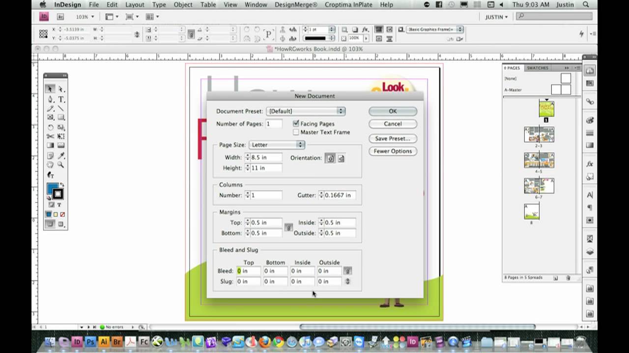 RGU How To Create Bleeds Bleed Guides With InDesign YouTube RGU How To Create Bleeds Bleed Guides With InDesign YouTube