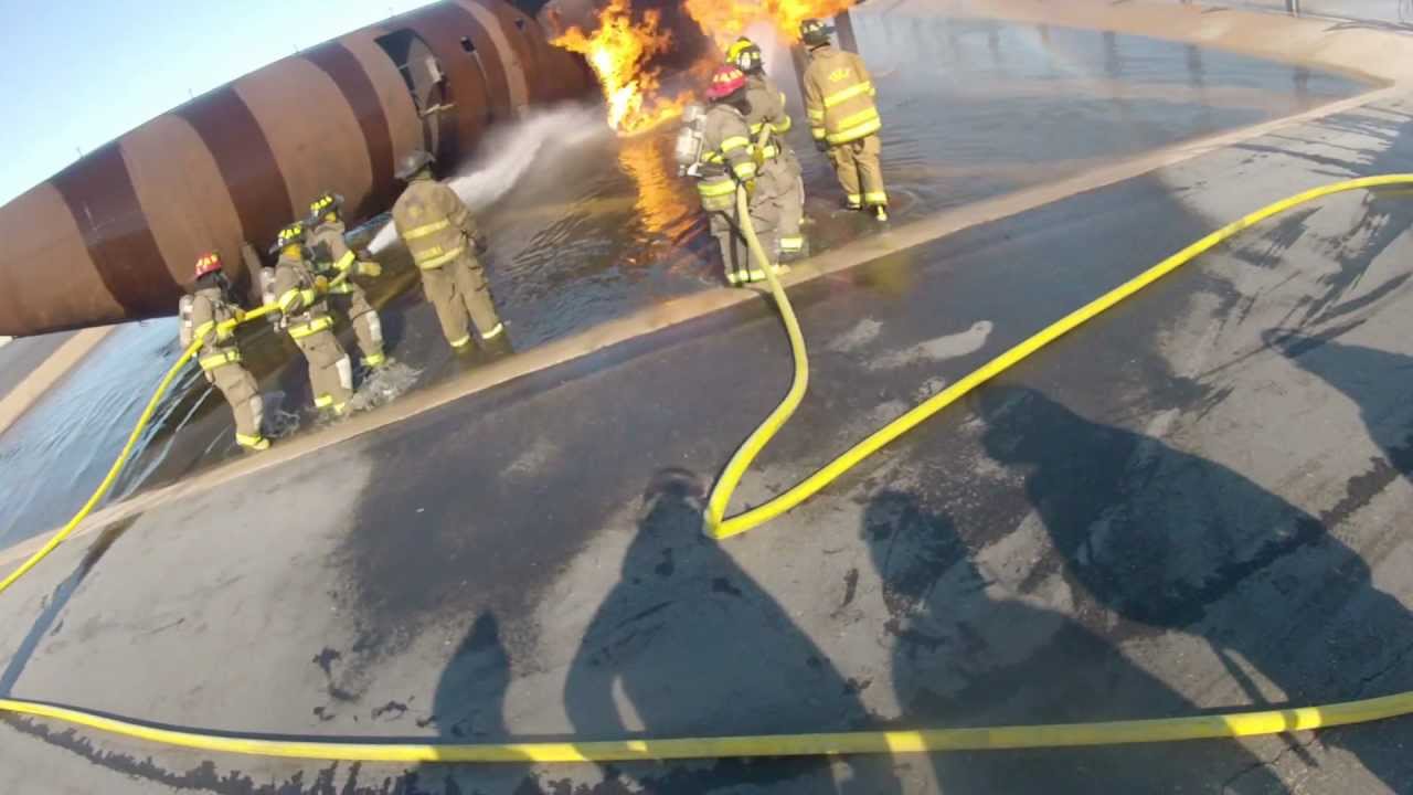 GoPro Aircraft Rescue Firefighting at TEEX - YouTube