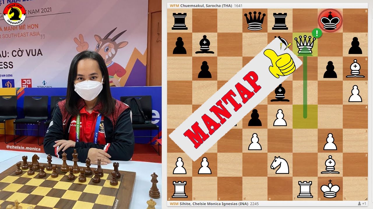 CHELSIE MONICA SIHITE : RATU TAKTIK CATUR INDONESIA 😍👏 - YouTube