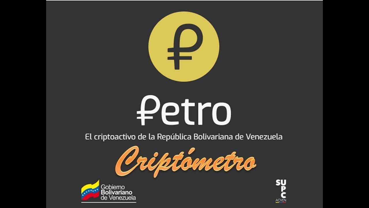 Todo lo que debes saber sobre el Petro: PTR (Criptómetro) - YouTube