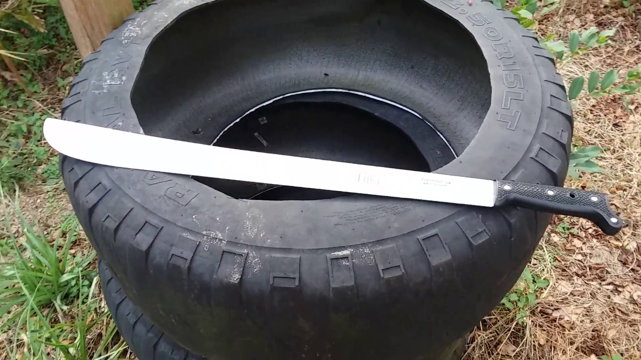 TRAMONTINA MACHETE The Best 24 inch - Tool preparation for longevity ...