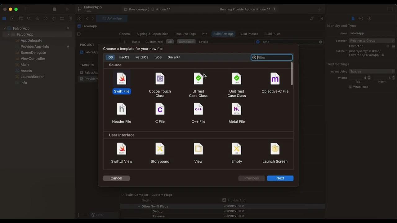 How to create multiple targets in xcode swift Flavor - YouTube