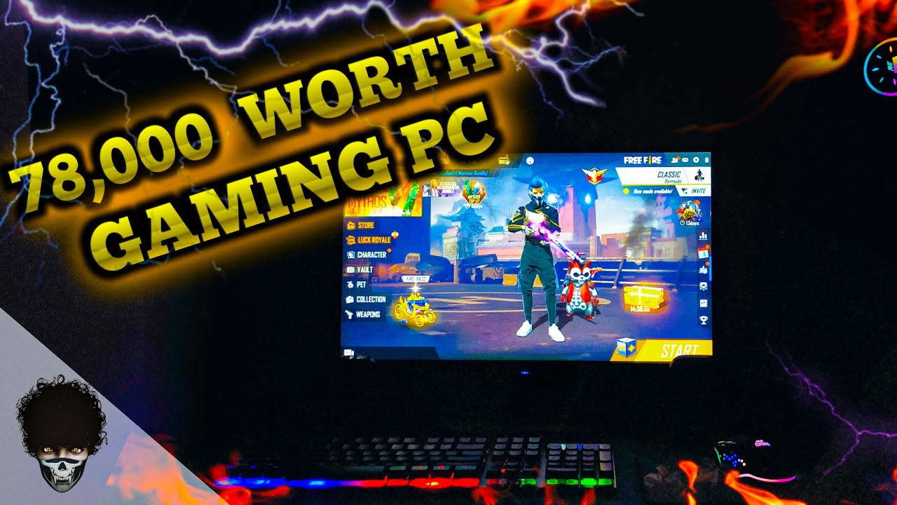 NEW GAMING PC / PLAYING FREEFIRE IN NEW GAMING PC / GARENA FREEFIRE ...