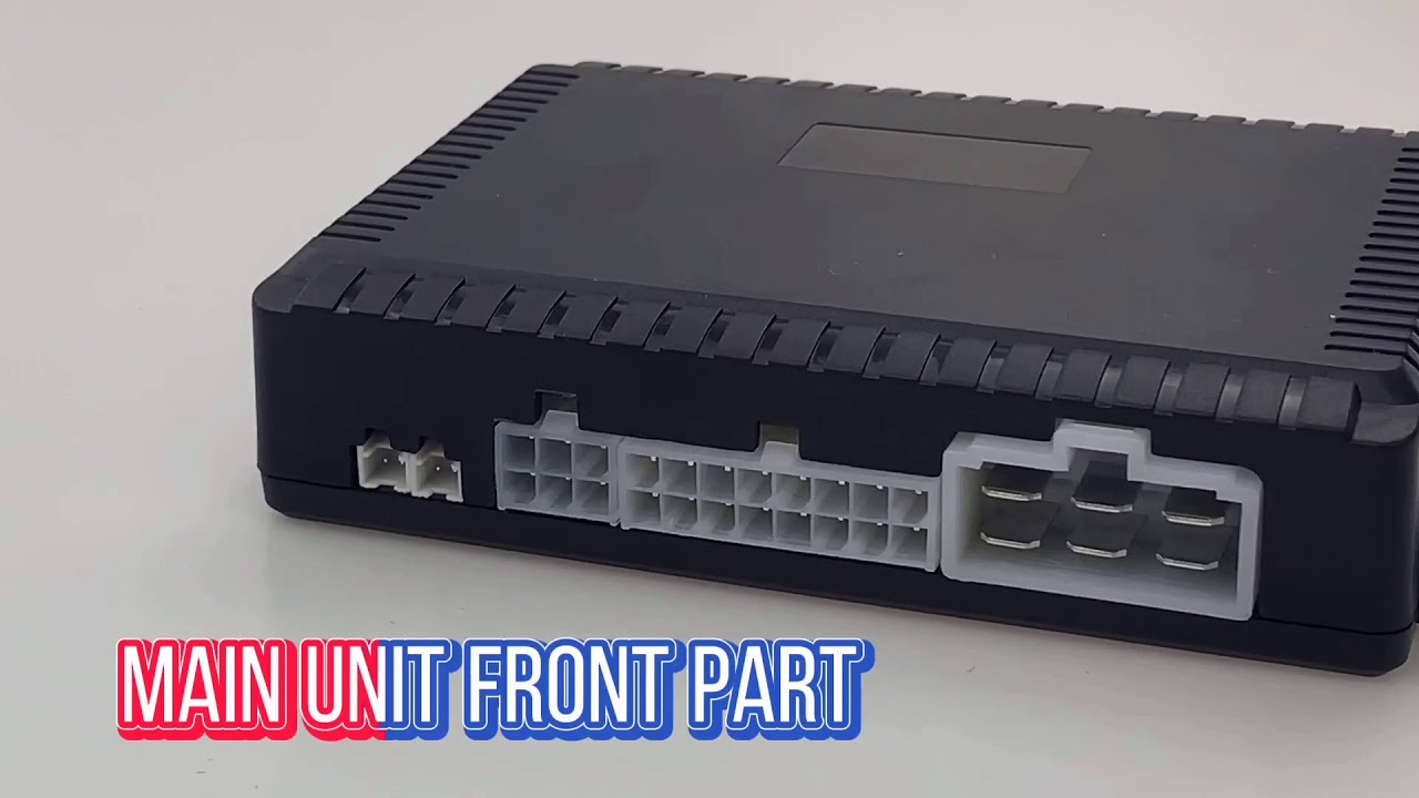 cardot J remote operation and app operation gps car alarm - YouTube