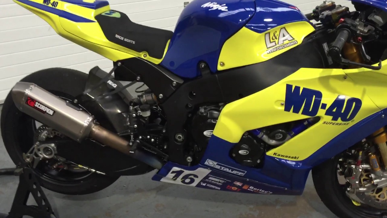 Team WD-40 Superbike ready for Milan - YouTube