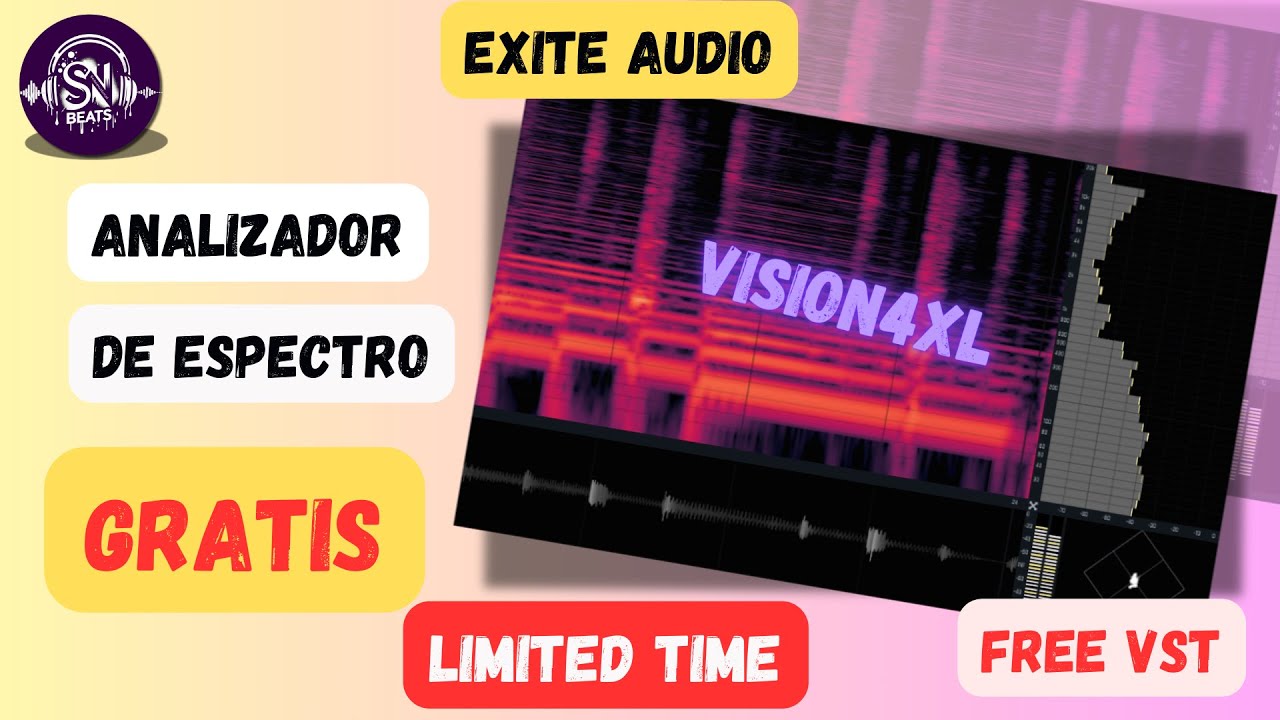 🎁FREE! ANALIZADOR DE ESPECTRO GRATIS VISION 4X LITE EXCITE AUDIO TIEMPO ...