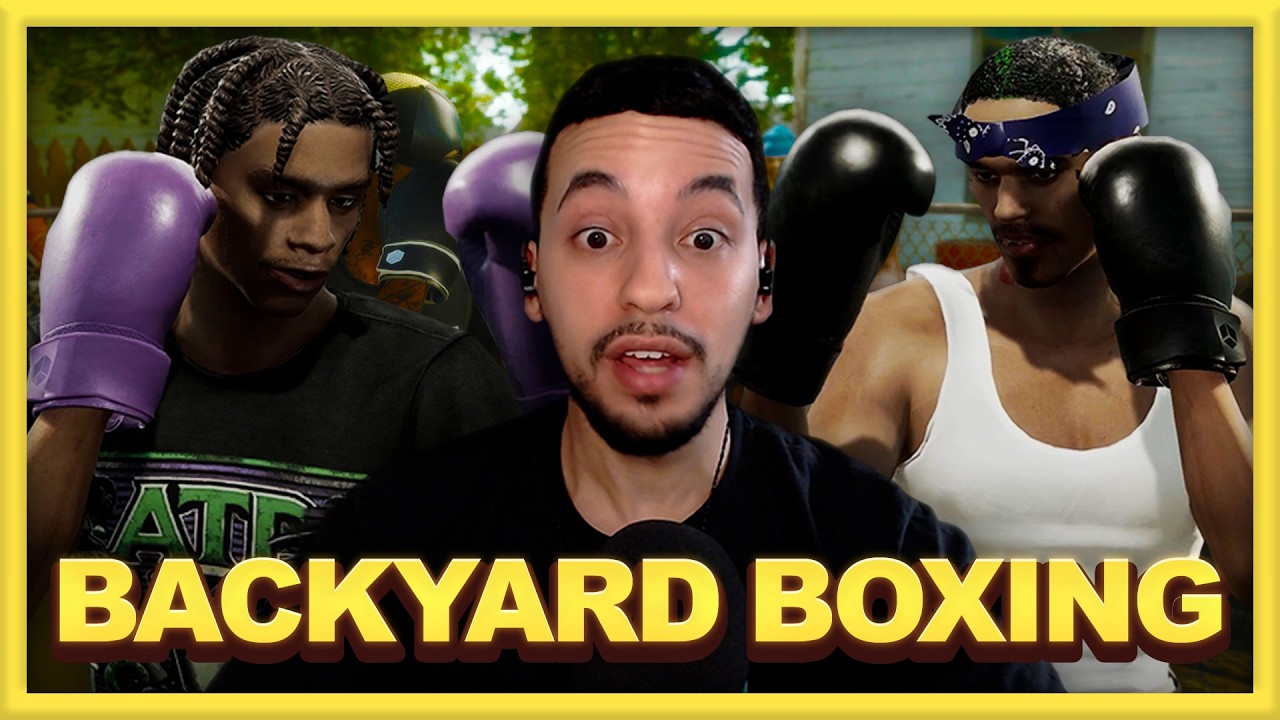 THEY MADE STREET BEEFS INTO A VIDEO GAME | BACKYARD BOXING - YouTube