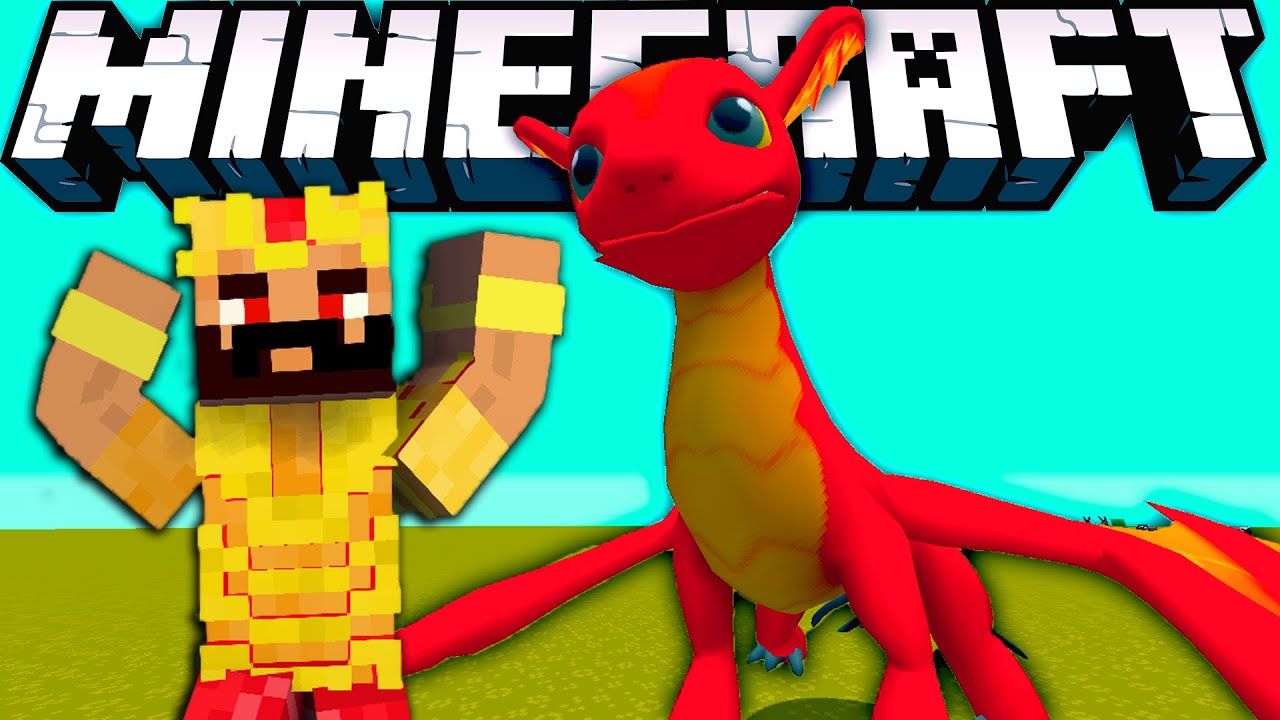 There are Dragons in Minecraft|| DragonFire Hindi Series Ep01! - YouTube