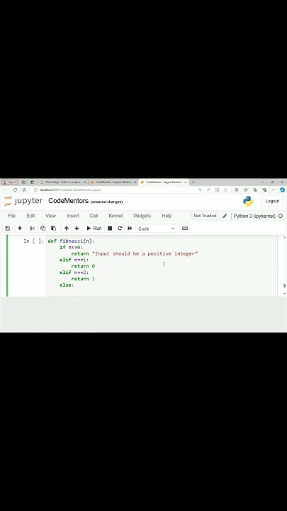 Fibonacci Number Pythonprogramming Sollution Coding Programming Programminglanguage