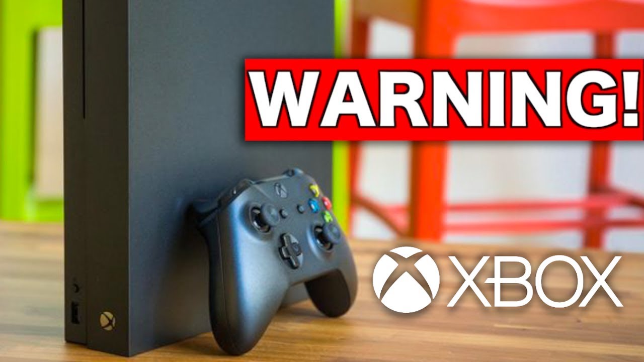 WARNING for Xbox One X!! - YouTube