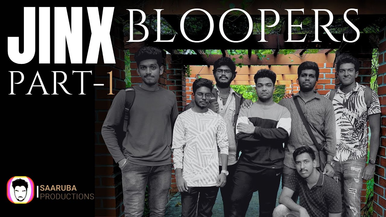 JINX Bloopers Part - 1 | A Tamil Hyperloop Movie but only the FUNNY ...