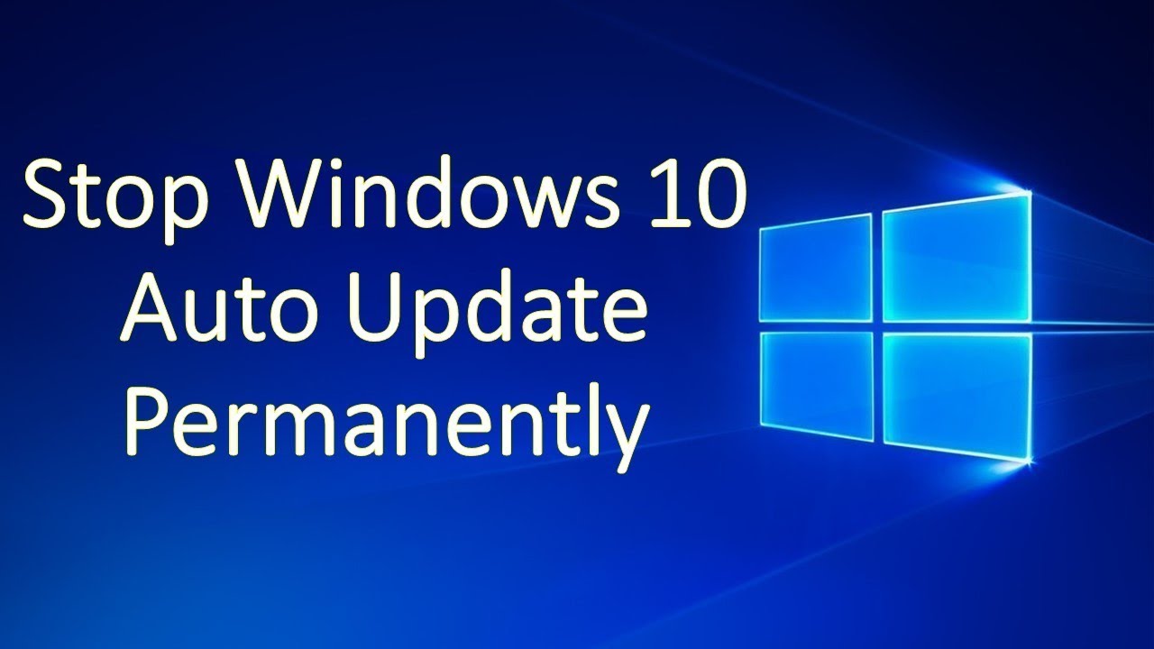 How to stop windows 10 update - YouTube