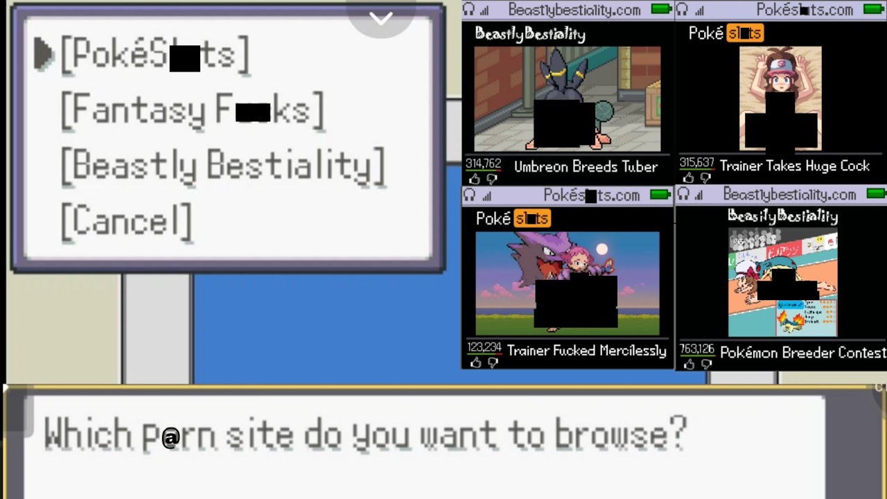 Lolimon - A new fan-made game for the Pokemon men of culture - YouTube