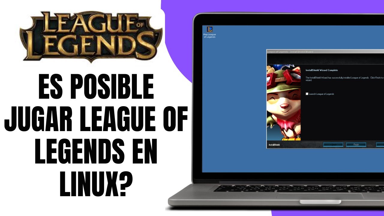 Es Posible JUGAR LEAGUE OF LEGENDS En Linux? - YouTube